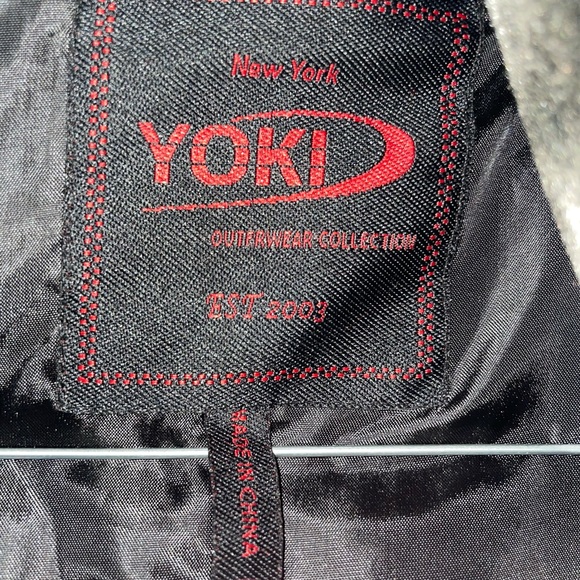 Yoki | Jackets & Coats | Yoki Leather And Fur Vest Unisex In Black And ...